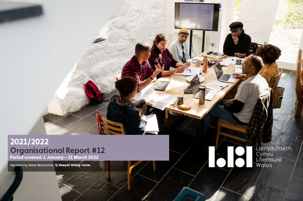 Organisational Report 12 Cover - Literature Wales