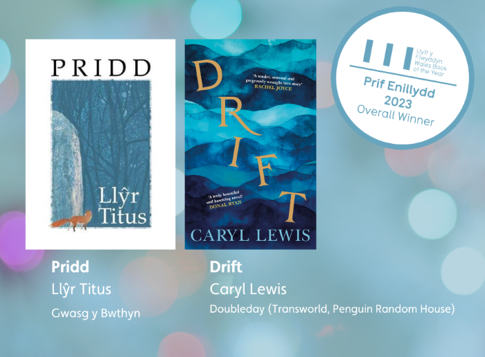 Caryl Lewis and Llŷr Titus win Wales Book of the Year Award 2023 ...
